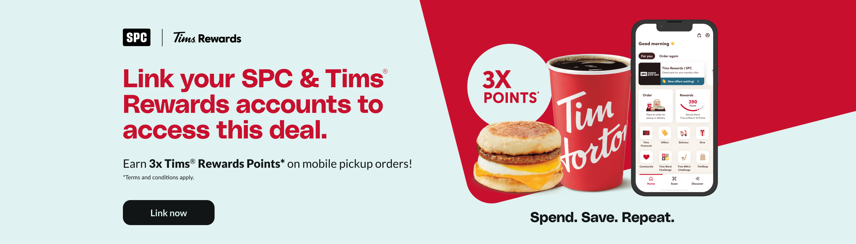 Link Your SPC Card to Tims Rewards